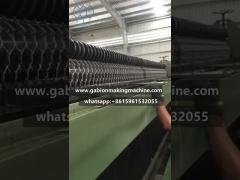 세르보 모터 PLC 제어 가비온 박스 제조 기계 가?? 스 스틸 와이어 / PVC 코팅 와이어