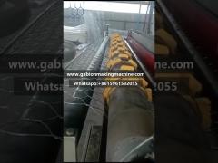 Automatic gabion box production line