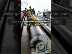 Automatic gabion  weaving machine