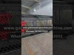 Automatic gabion making machine
