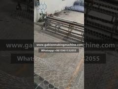 Automatic gabion box machine