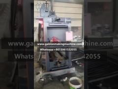 Gabion wire netting machine
