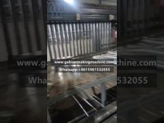 Gabion wire mesh machine production line