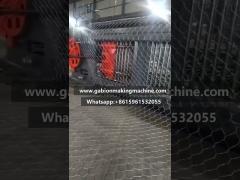 Gabion mattress making machine production line