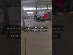 Gabion box mesh making machine line