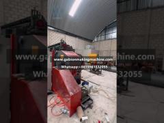 Gabion box making gabion mesh making machine