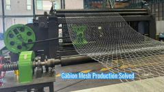 100x120mm Automatic Gabion Mesh Machine for gabion box production