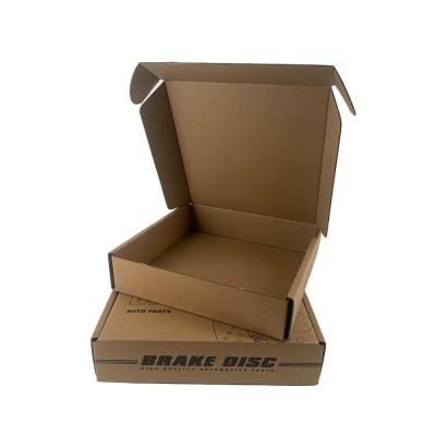China Factory Price Wholesale Automotive Brake Disc Spare Parts Packaging Custom Shipping Boxes for sale
