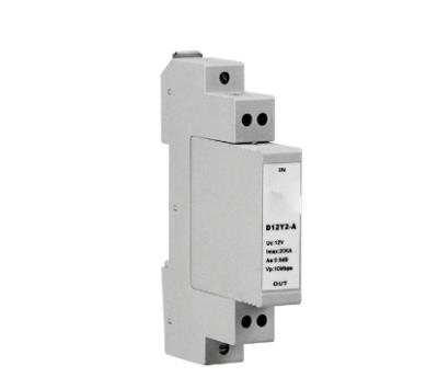 Cina Dispositivo di protezione di alluminio dell'impulso del segnale dello schermo del parafulmine RJ45 10KA in vendita