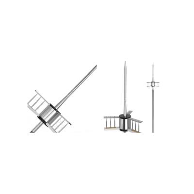 Cina Singola terra Rod Customizable GB50057-2010 del fulmine di Pin ESE in vendita
