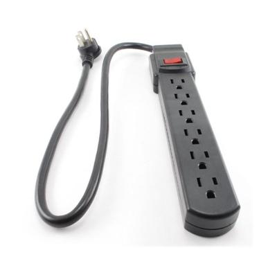 Cina Factory Outlet Home Black Safety Surge Protection Lightning Strip in vendita