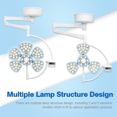Cina lampada principale ambulatorio leggero di funzionamento chirurgica del soffitto shadowless con la macchina fotografica del hD in vendita