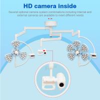 China Shadowless Ceiling Surgical Operating Light Surgery Led Lamp With HD Camera for sale