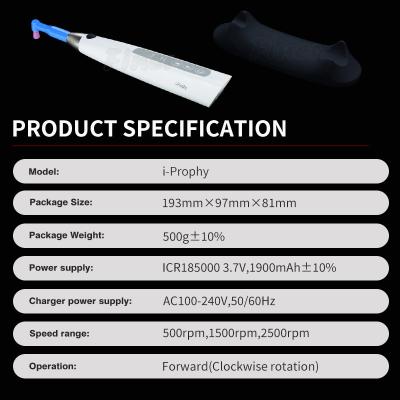 Cina Wireless Dental Electric Polishing Motor Teeth Cleaning And Whitening Adjustable Speed in vendita