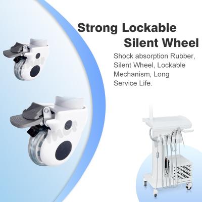 Cina 540W Foot Switch Dental Unit With Air Compressor Suction Three Way Syringe Handpiece Scaler in vendita