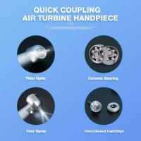 China Dental Fiber Optic High Speed Handpiece Quick Coupler Type for sale