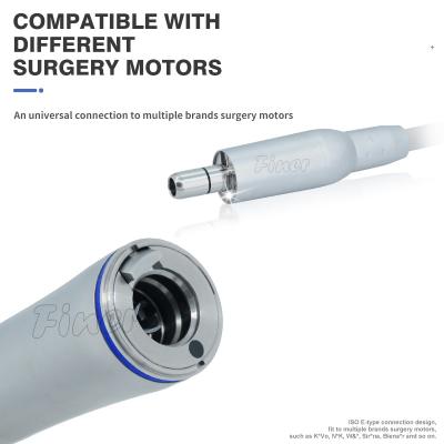 Cina Implant Straight Handpiece Sinus Lift Surgery Dental Handpiece With Fiber Obtic in vendita