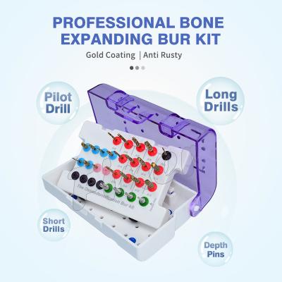 Cina Osseodentification Drills Kit For Dental Implantation Long & Short Drills Kit in vendita