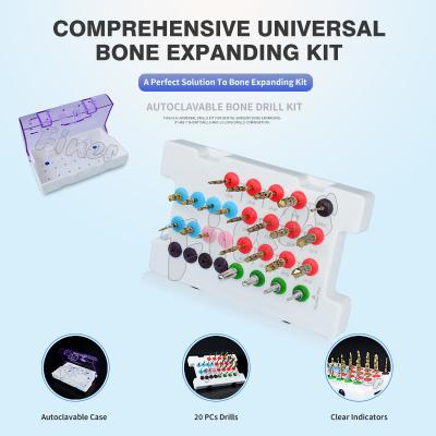Cina Osseodentification Drills Kit For Dental Implantation Long & Short Drills Kit in vendita