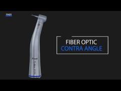 Low Speed Dental Handpiece Fiber Optic Stainless Steel Contra Angle Handpice