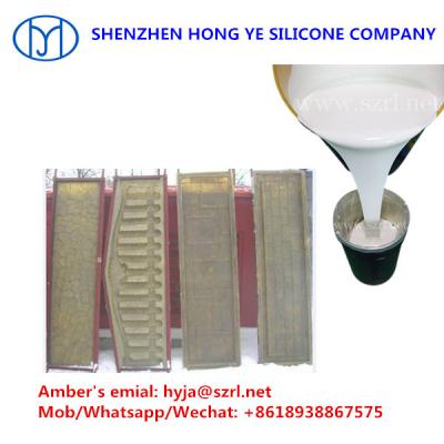 China rtv2 two component high tear and tensile strength liquid silicone rubber for gypsum plaster sculpture mold making for sale