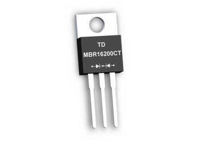Cina tensione di andata bassa MBR16100CT di 16A 100V 3 Pin Schottky Diode With Very A 220AB in vendita
