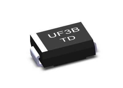 China Het glas passiveerde de Ultrasnelle Diode van de de Diode400v 3A US3G Ultrasnelle Gelijkrichter van de Terugwinningsgelijkrichter Te koop