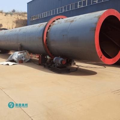China Rotary Drum Dryer for Foundry Sand with Less than 0.5% Moisture and Reinforced Steel Shell for sale