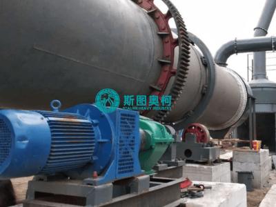 China Activated Clay Rotary Drum Dryer Capacity 10TPH-120TPH Rotary Dryer Machine for sale