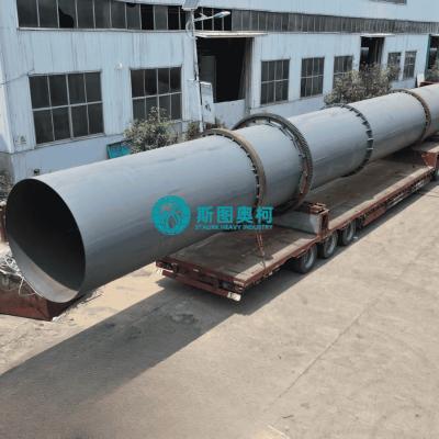 China PLC Controlled Rotary Drum Dryer with High-precision Automatic Control for 30TPD-2500TPD Gold Ore Processing for sale