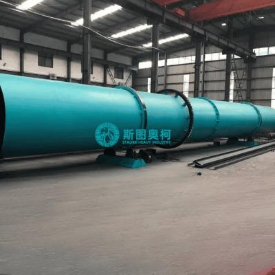 China Low Energy Consumption Sawdust Dryer Machine with Multi-Pass Nested Drum Structure and High-Efficiency Waste Heat Recovery for sale
