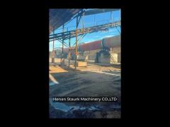 lithium ore rotary kiln 5tph-200tph capacity high throughput