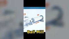 Copper Lithium Iron Ore Grinding Ball Mill 0.5TPH-200TPH Capacity