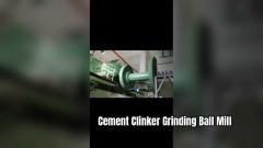 Cement Clinker Grinding Ball Mill