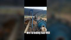 16TPH-70TPH Wet Grinding Ball Mill Mineral Grinding Equipment 200 Mesh