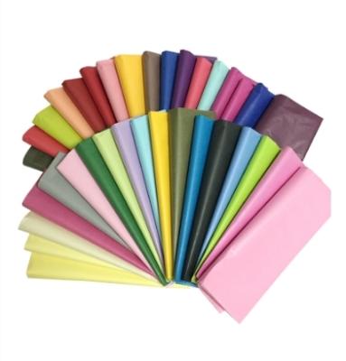 China Black Colored Tissue Paper Bold Sophistication for High Contrast Display and Modern Packaging for sale