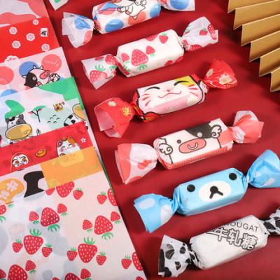 China High Strength Grade A Candy Wrapping Paper 38g for High Speed Automatic Twist Packaging for sale