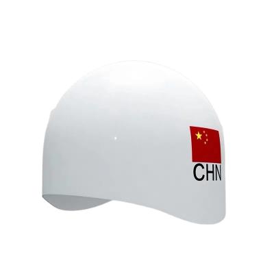China Silicone Material Waterproof Anti-Slip Swimming Cap Swim Hat for Training and Water Sports for sale