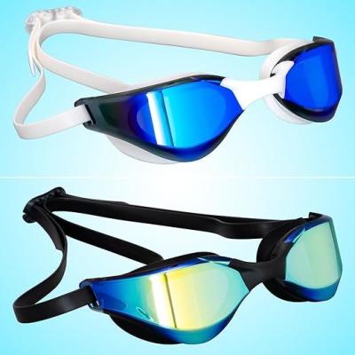 China Anti-Fog UV Protection HD Lens Swimming Goggles for Adult Training and Racing for sale