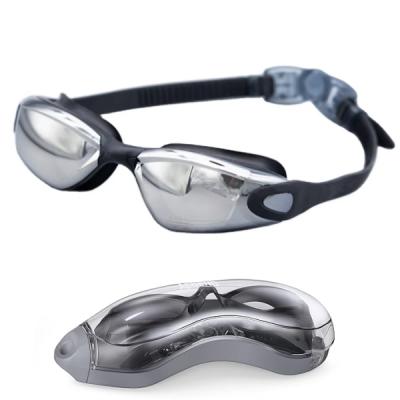 China Wholesale Heavy Duty Anti-fog UV Protection Waterproof Swimming Goggles with Automatic Adjustment Strap for sale