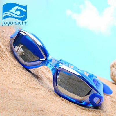 China Durable Anti-Fog UV Protection Silicone Swimming Goggles for Adults with Comfortable Fit for sale