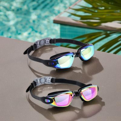 China Anti-fog UV Protection HD Lens Swimming Goggles for Racing and Training with Wide View for sale