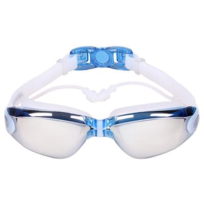 China UV Protected Anti-Fog Swimming Goggles with Adjustable Strap and Silicone Gasket for Adults & Teenagers for sale