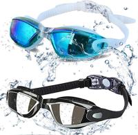 Quality PC Electroplated Swimming Goggles Adult Swimming Glasses Men Luxury Brand for sale