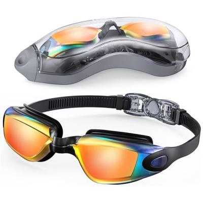 China Anti-Fog UV Protection Swim Goggles with No Leaking Design for Swimming and Water Sports for sale