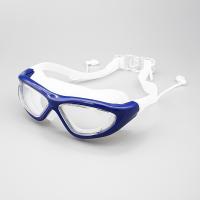 Quality Anti Reflective Adult Swimming Goggles With PC Material And Silicone Comfort Fit for sale