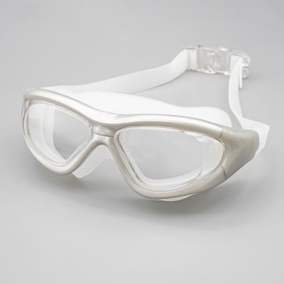 China HUIFEIPU Anti Reflective Adult Swimming Goggles Full Rim For Men And Women for sale