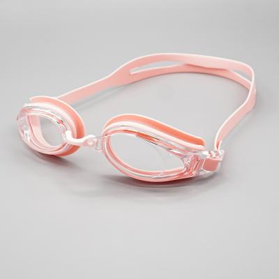 China High Quality PC+Silicone Adult Anti-Fog Swimming Goggles with UV Protection and Adjustable Strap for sale