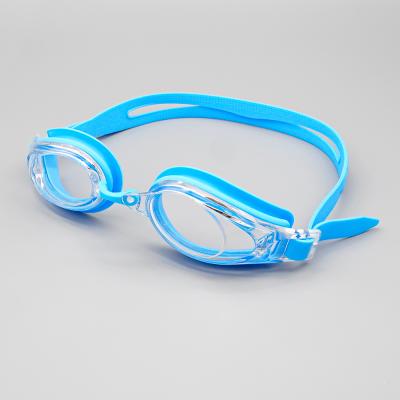 China 0.05kg Eco Friendly Adult Swimming Goggles With Adjustable Silicone Strap for sale