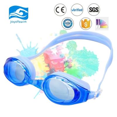 China Anti-Reflective Anti-Fog Swim Goggles with Adjustable Strap for Adult Swimming Training for sale